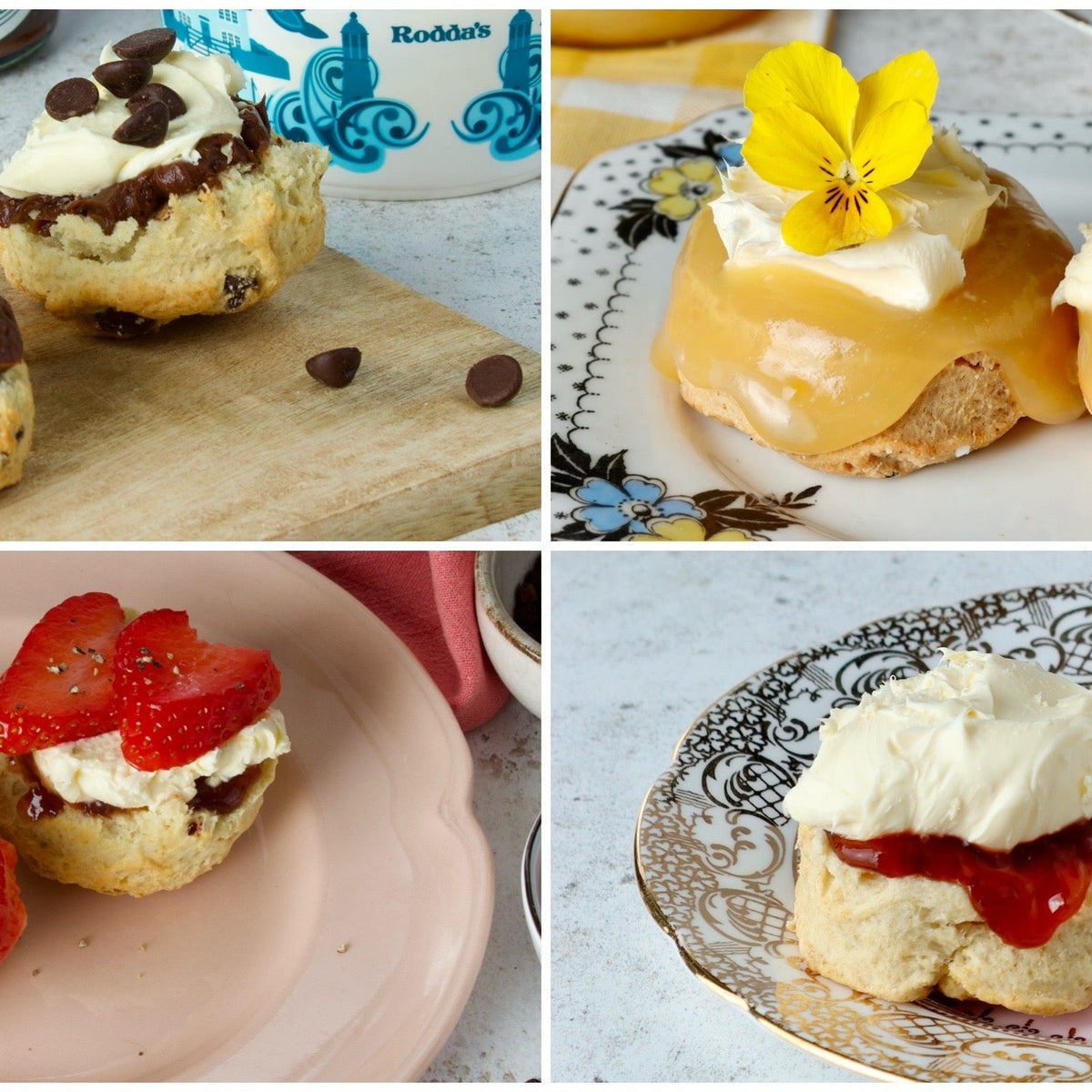Classic Scone Recipe with 3 Variations – Tiptree