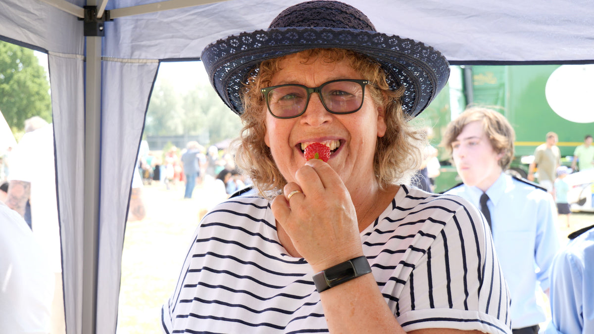 Strawberries galore at Tiptree Open Farm Sunday – June 2023