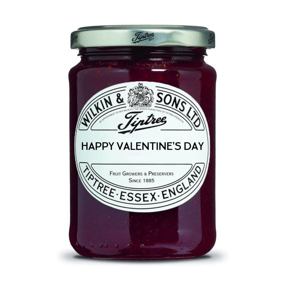 Happy Valentine's Day Tiptree Jam and Marmalade