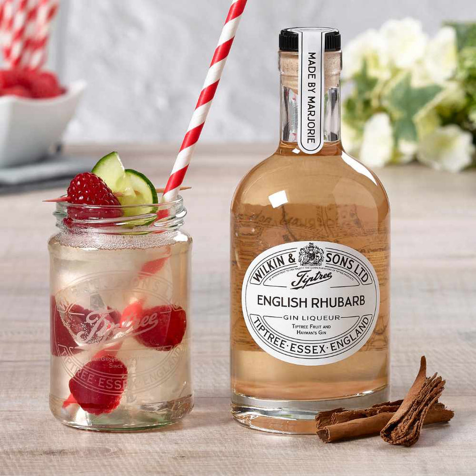 English Rhubarb Gin Liqueur – Tiptree
