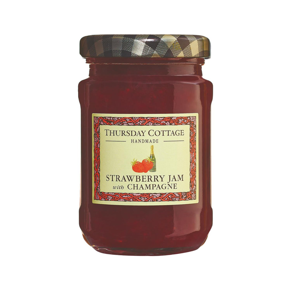 Thursday Cottage Strawberry Jam with Champagne 112g – Tiptree