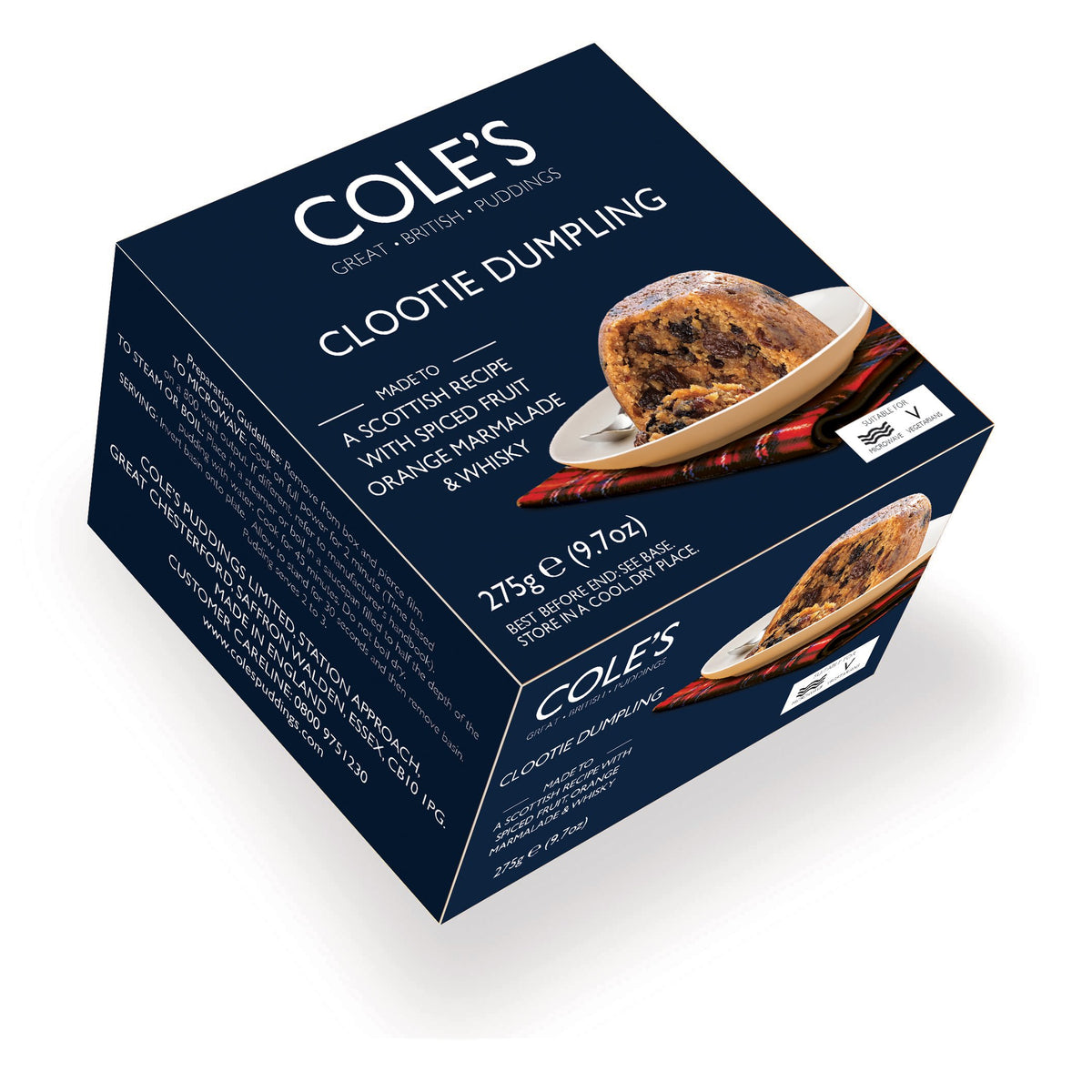 Cole's Clootie Dumpling 275g – Tiptree