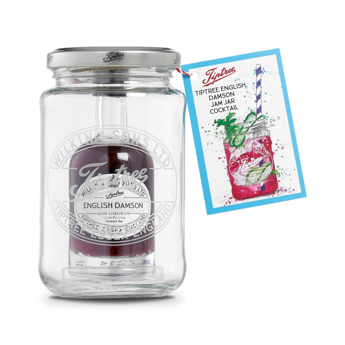 English Damson Gin Jam Jar Cocktail – Tiptree