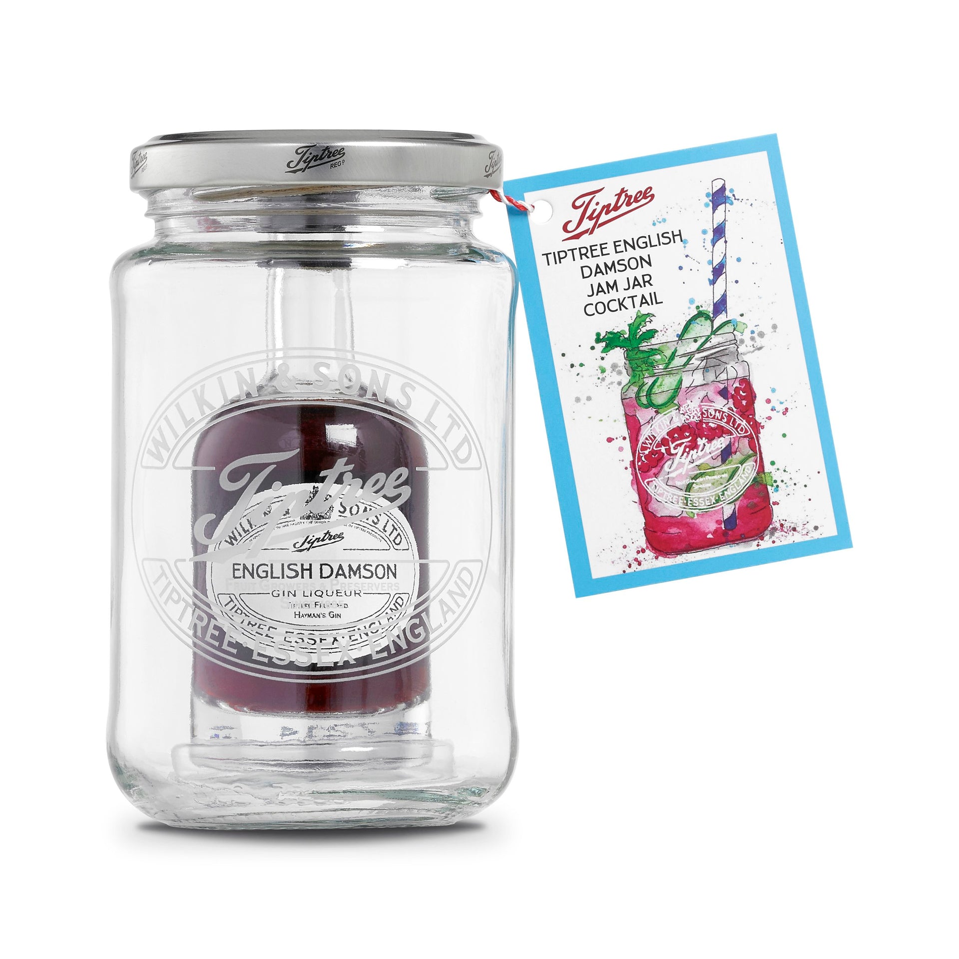 English Damson Gin Jam Jar Cocktail – Tiptree