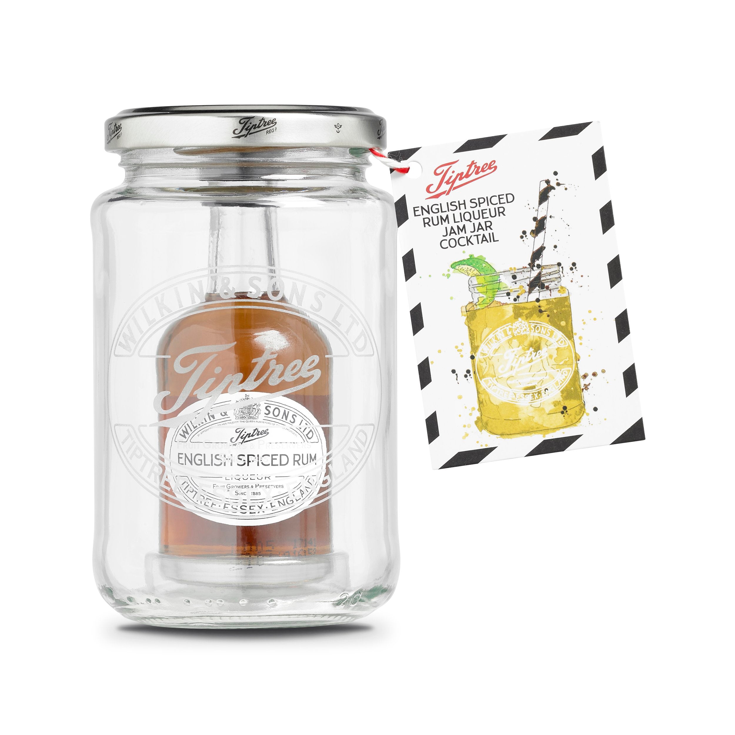 English Spiced Rum Jam Jar Cocktail – Tiptree
