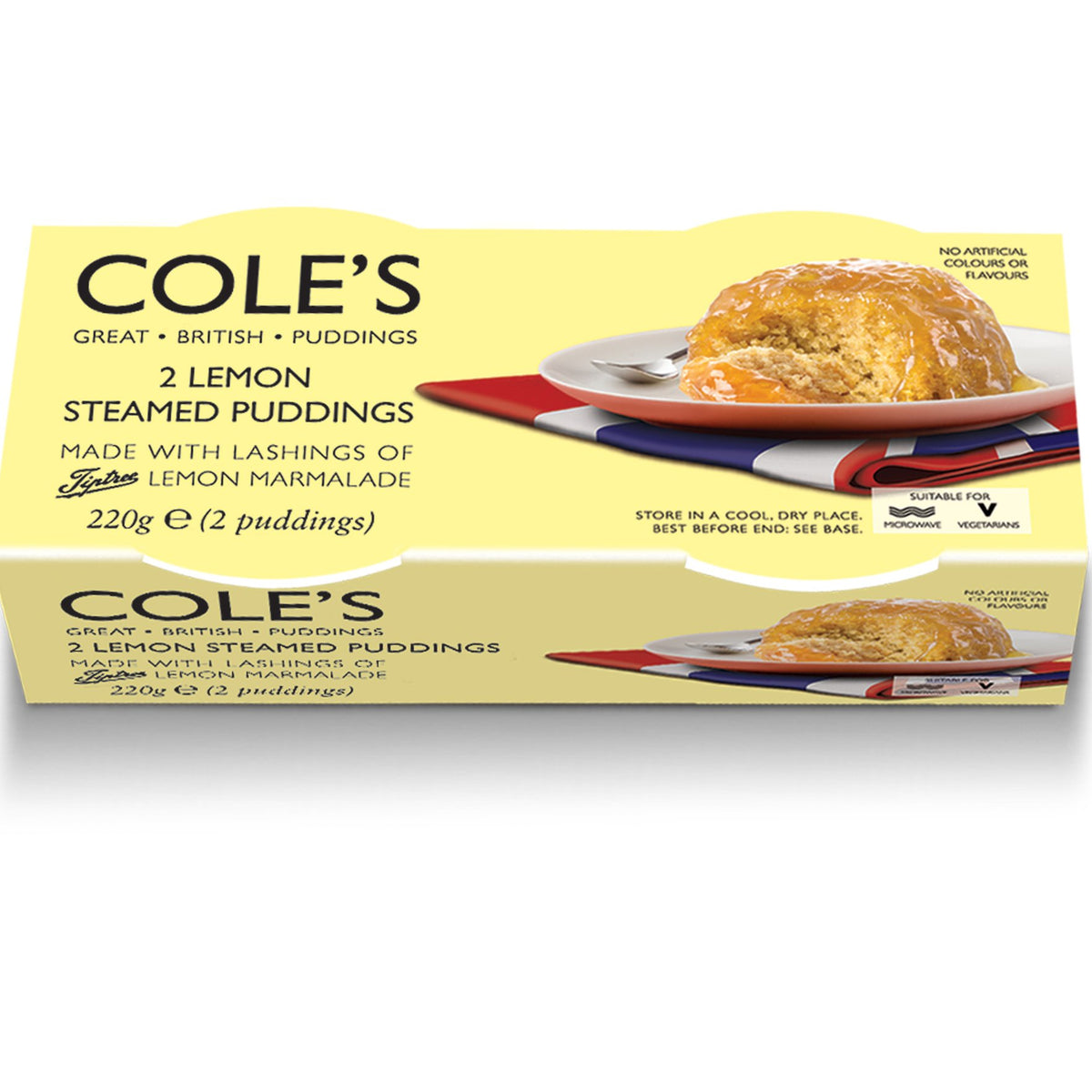 Cole's Lemon Pudding Twin Pack 2 x 110g – Tiptree