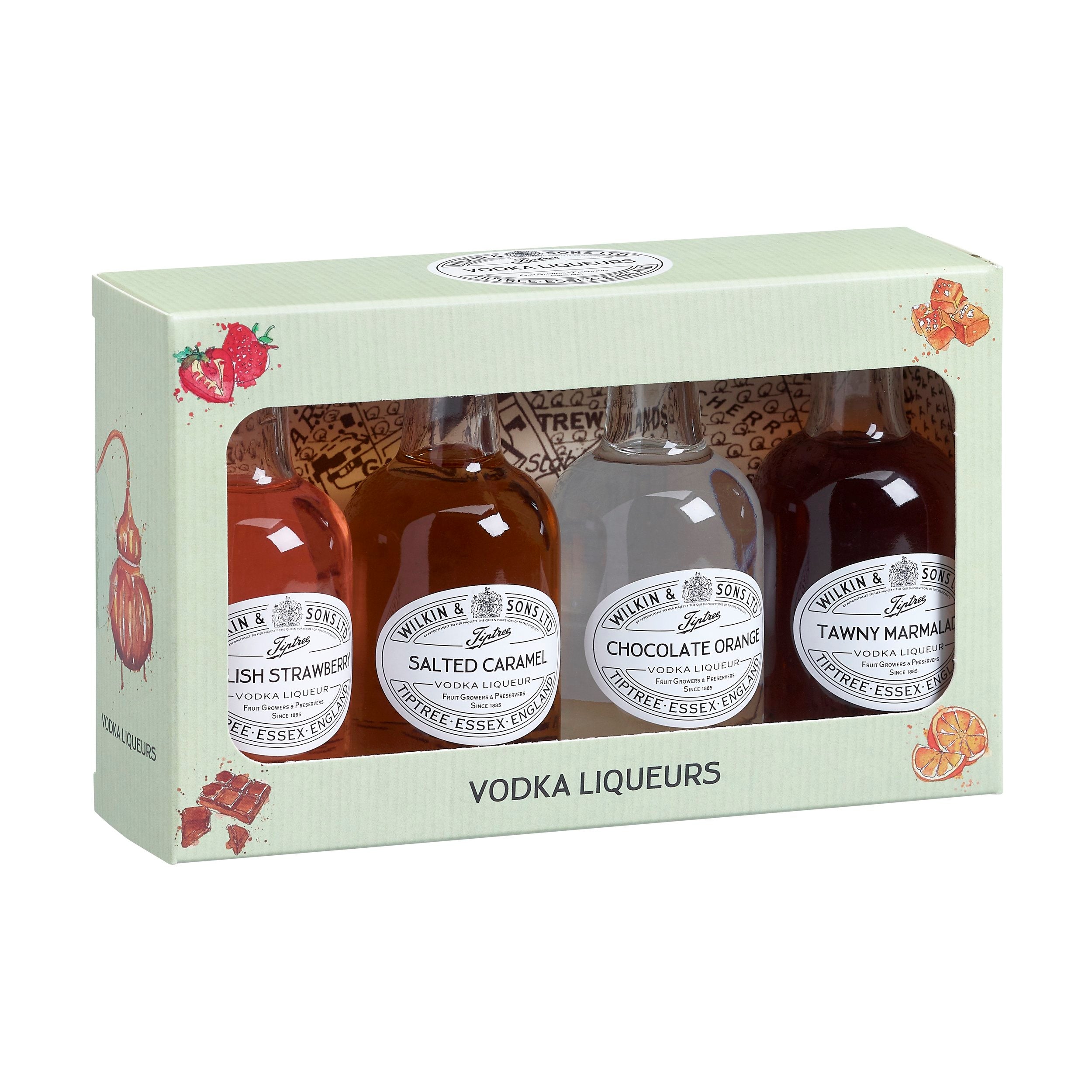 Miniature Vodka Liqueurs Box – Tiptree