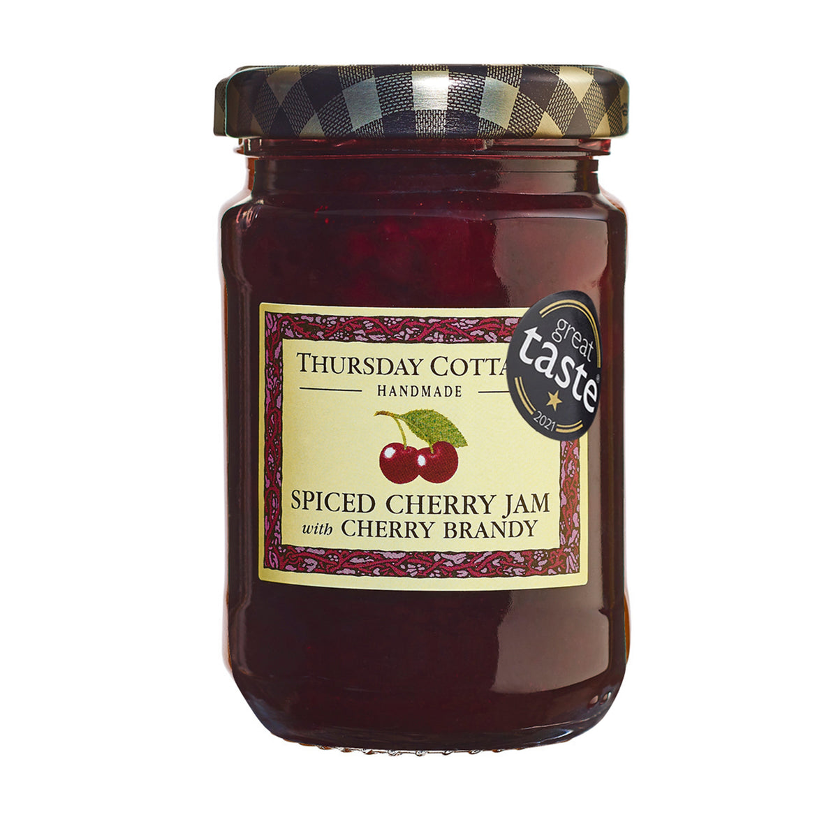 Thursday Cottage Spiced Cherry Jam with Cherry Brandy 112g – Tiptree