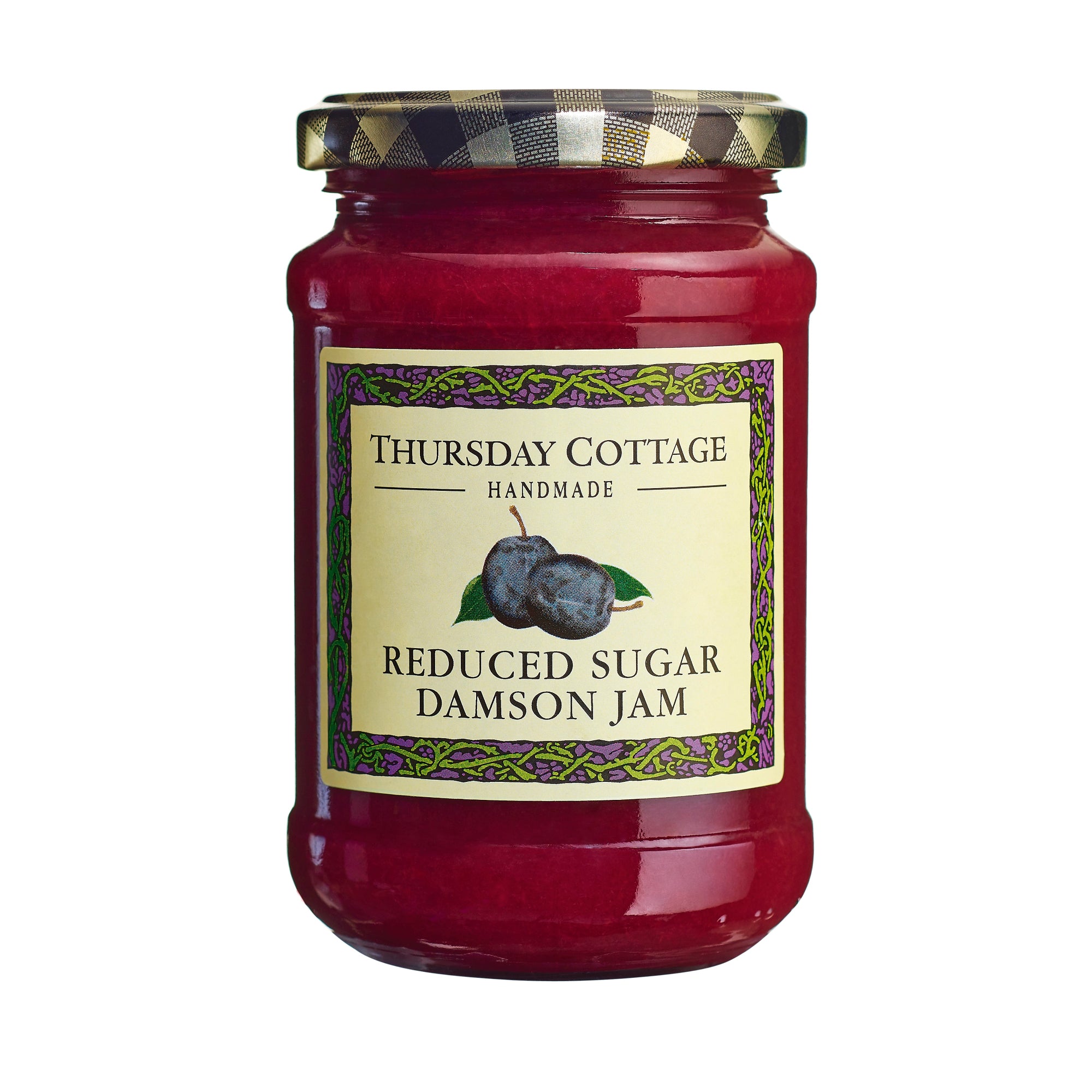 Thursday Cottage Reduced Sugar Damson Jam 315g – Tiptree